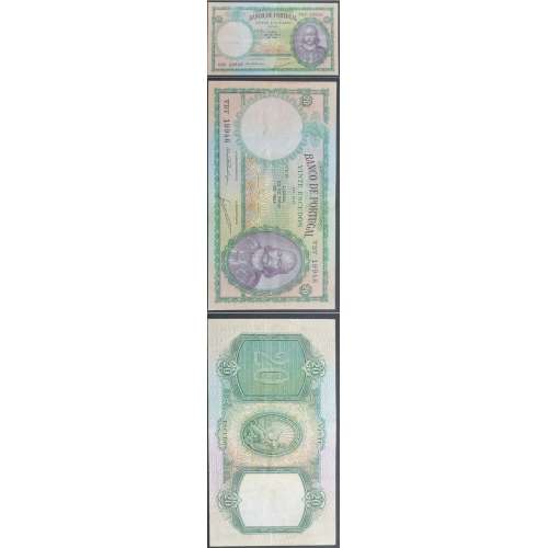 NT.PT.59.B - NOTA DE 20 ESCUDOS 1954 ( CIRCULADA ) "20$00 1954 Ch.6 D ...