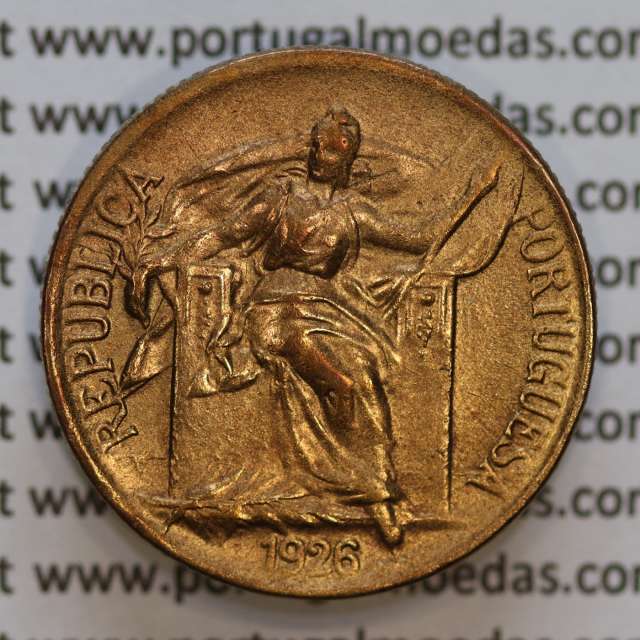 RP.01.AG.R.24.02.F1 - coin of 1 escudo of 1926 Aluminium-Bronze of the ...