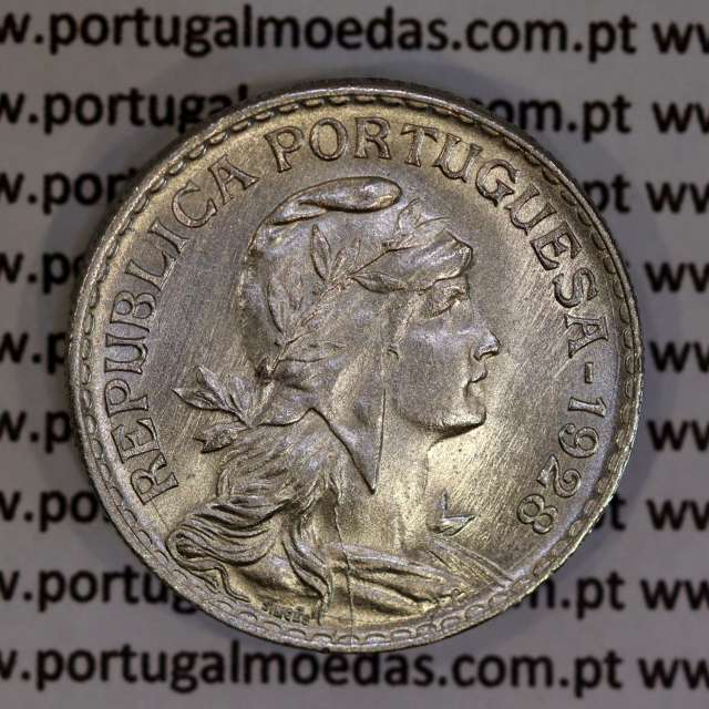 Moedas de 1 escudo de 1927 a 1968