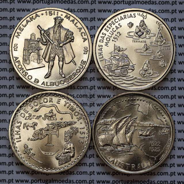 CM.92.AG.R.114.00.SERIE - Portugal, Complete set 4 coins from the 6ª ...