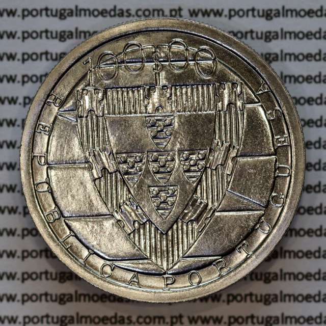 CM.89.AG.R.74.05.A1 - Portugal, Set copper-nickel coins, 25 Escudos and ...
