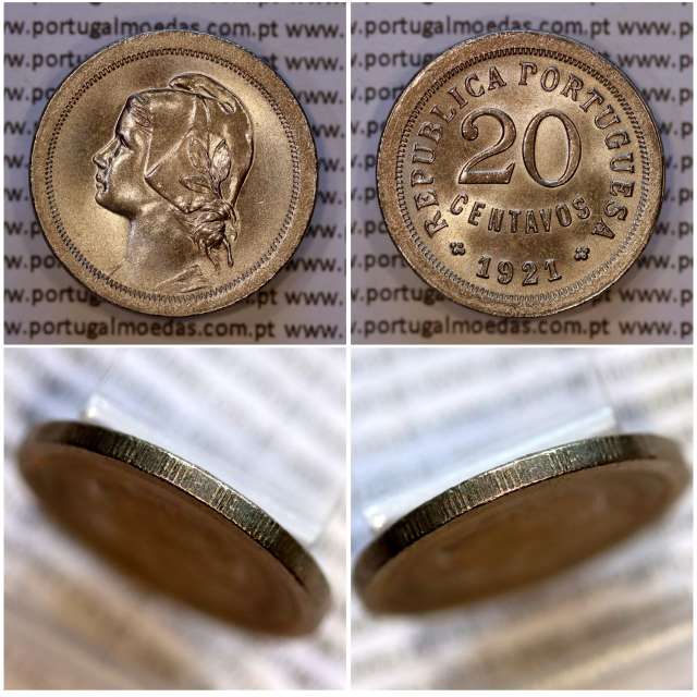 RP.2C.AG.R.14.01.A1 - Very rare variant coin module smaller, of 20 ...