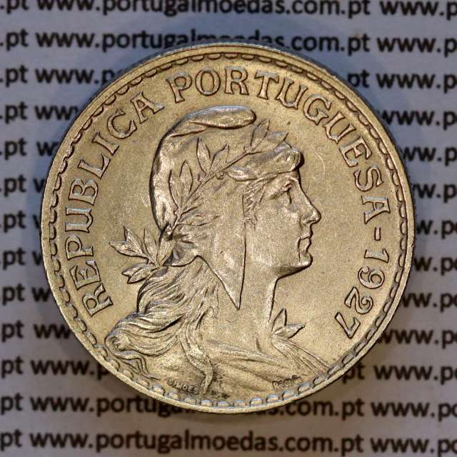 RP.01.AG.R.25.01.A3 - Portugal, coin of 1 Escudo 1927 Nickel brass ...